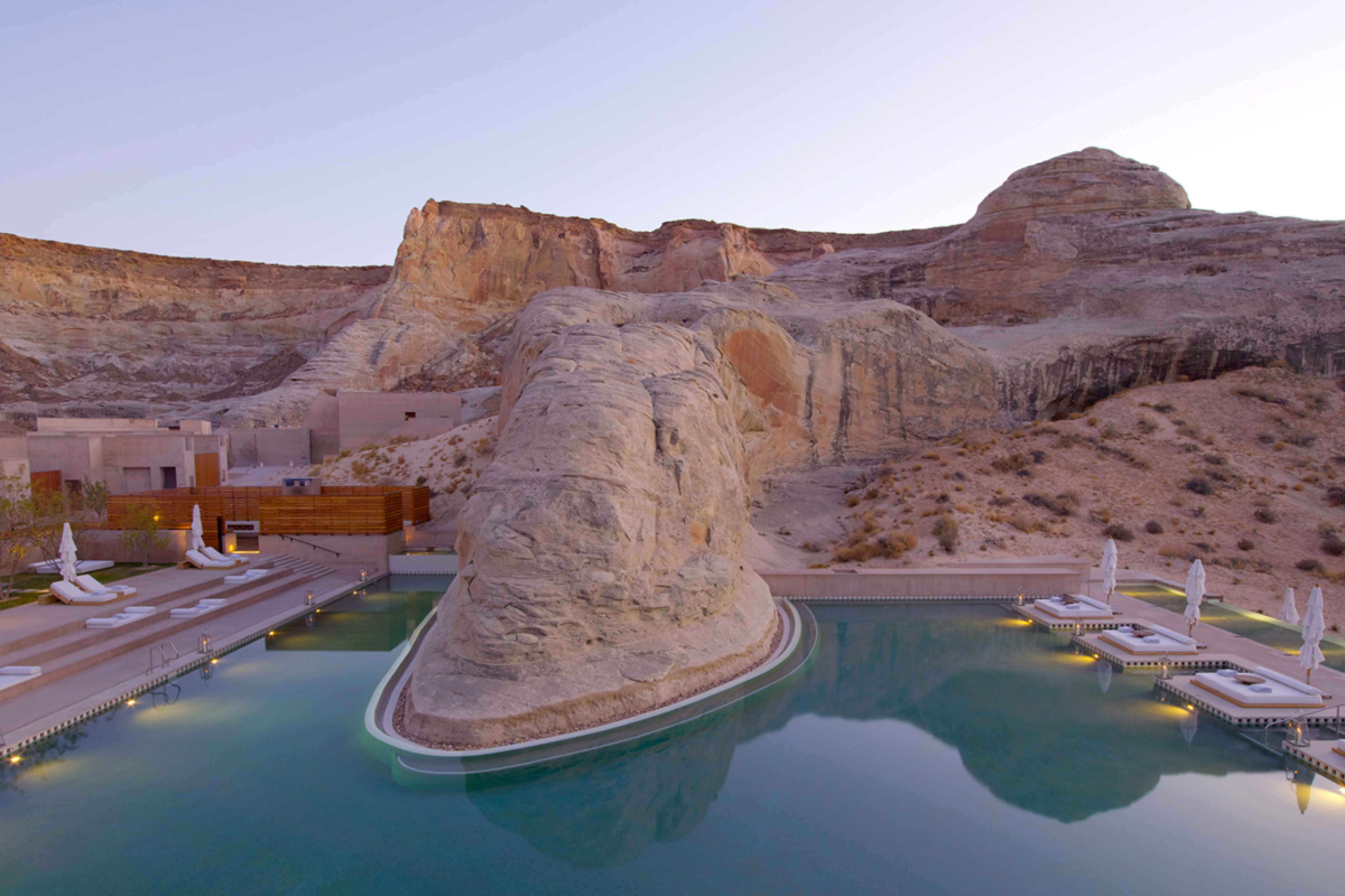 Amangiri: Esta espetacular piscina é uma boa razão para te perderes no ...
