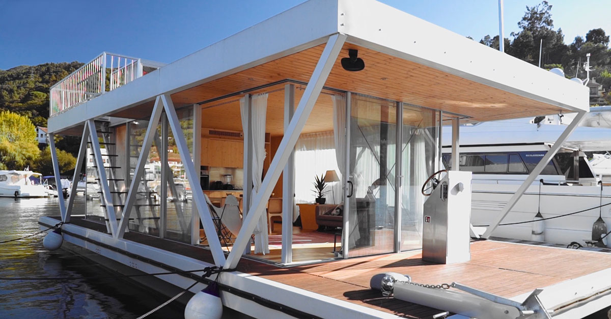 Assim é a casa barco "made in" Portugal — idealista/news