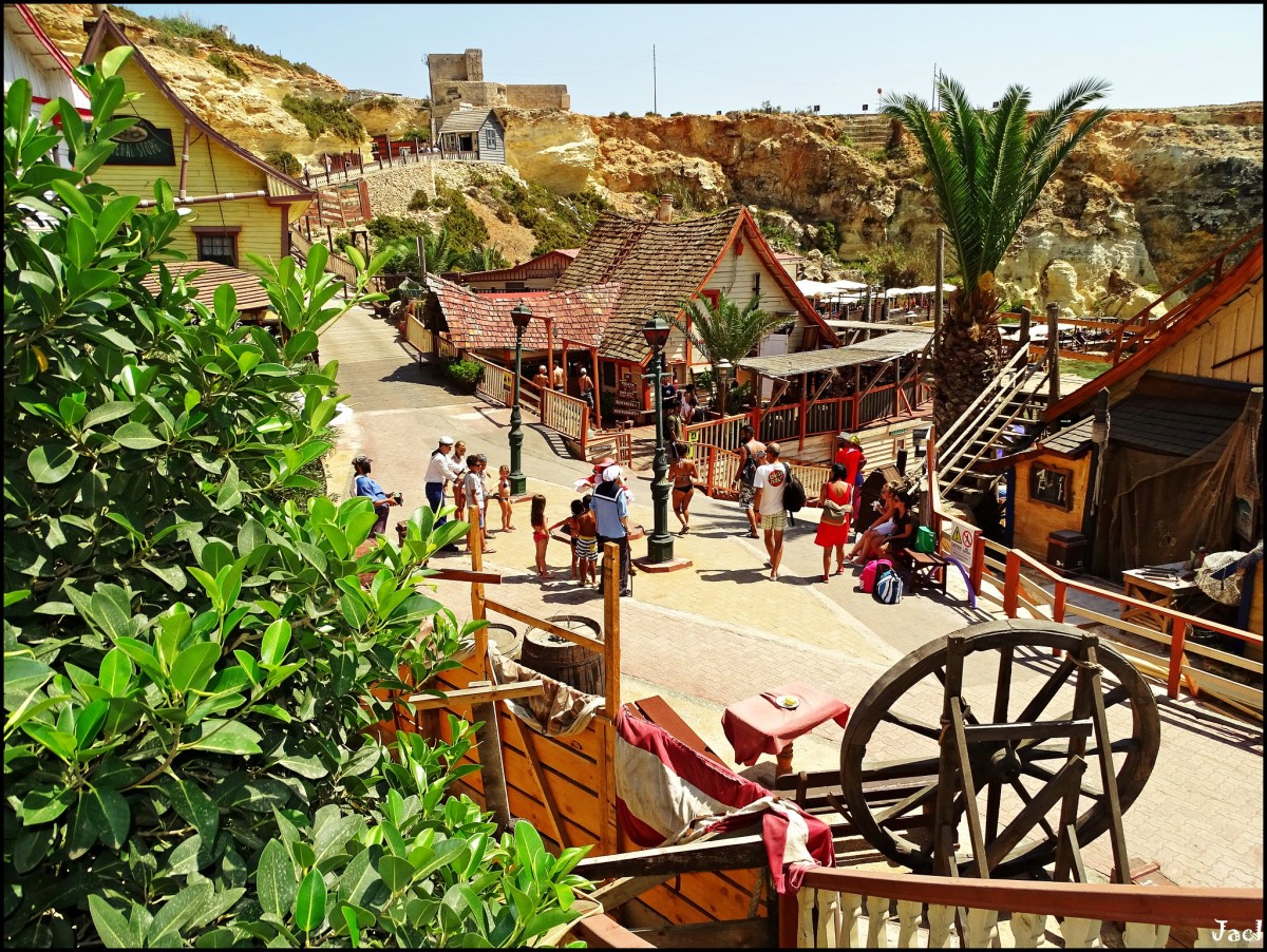Popeye Village Malta: como chegar e o que visitar na aldeia do Popeye ...
