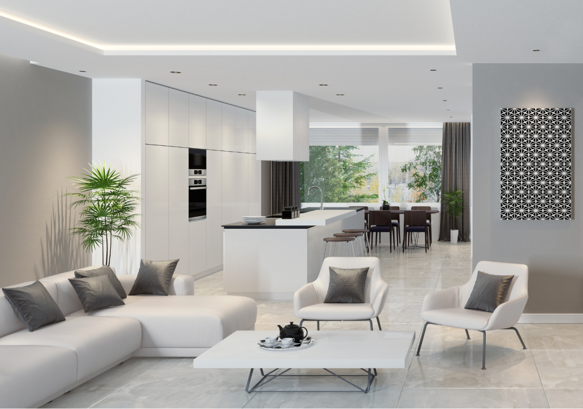 Como dividir uma sala e cozinha open space — idealista/news