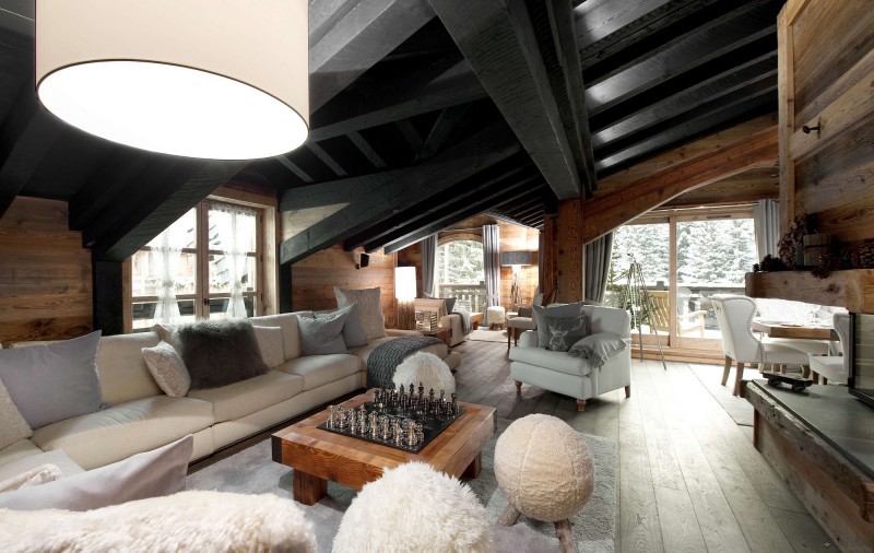 casas de sonho: cabana de luxo para desfrutar da neve nos alpes franceses (fotos) — idealista/news