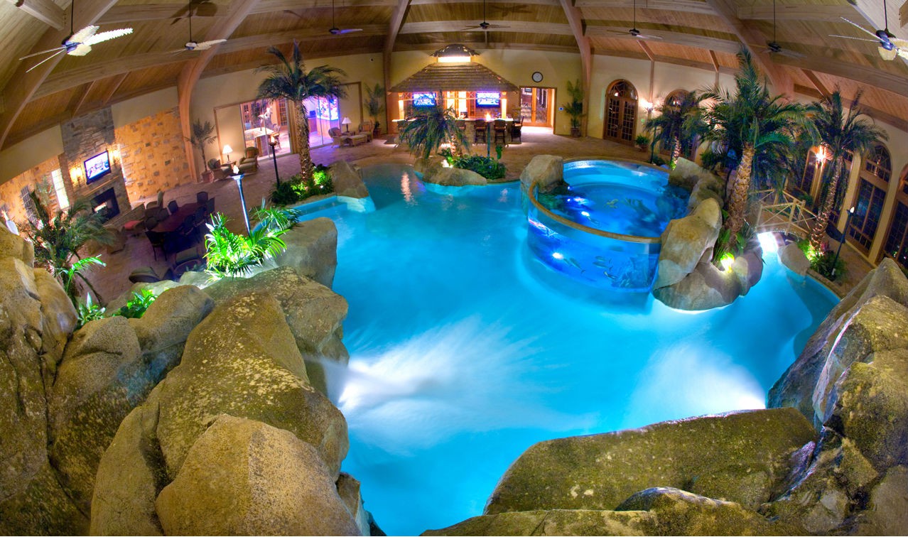 O último dos luxos dos verdadeiramente ricos: impressionantes piscinas ...