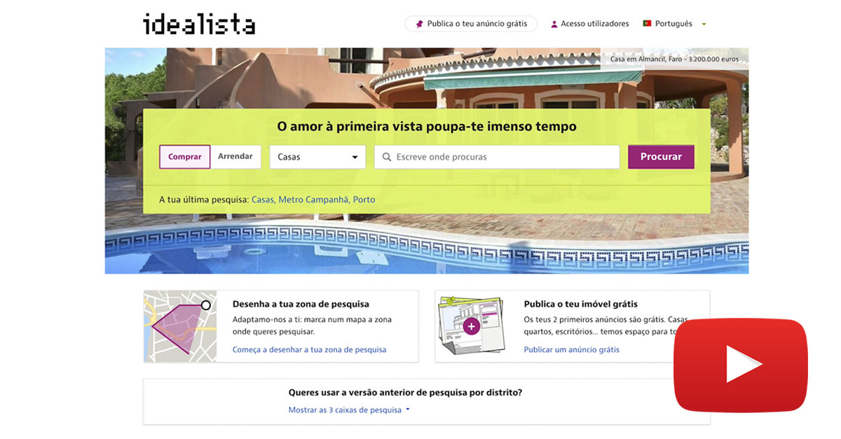 idealista tem nova 'homepage' — idealista/news