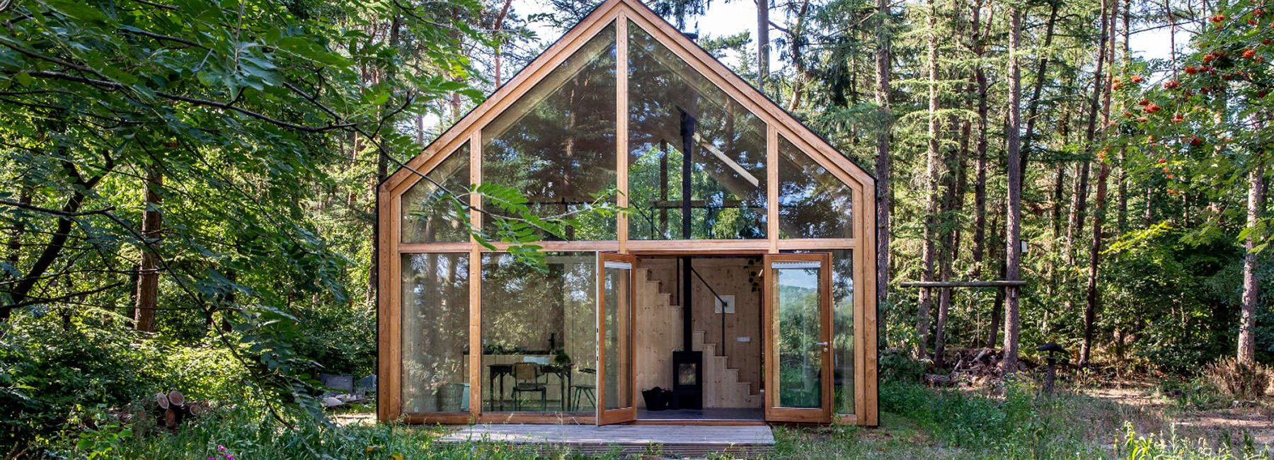 Cabanas pré-fabricadas com design e em compromisso com a ...