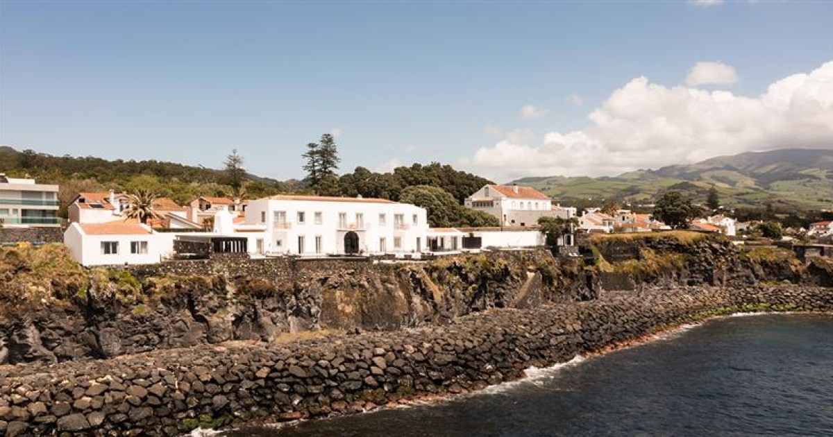 Perched above the Atlantic: the only hotel in the Azores with a ...