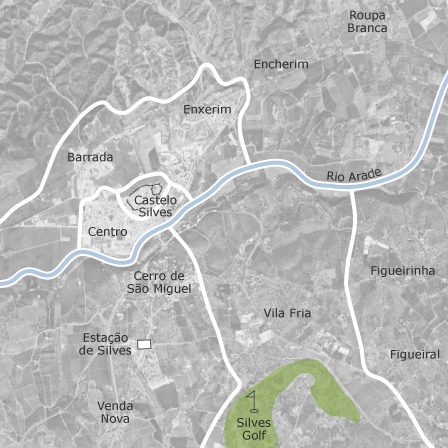 Map of Silves, Faro: homes for sale — idealista