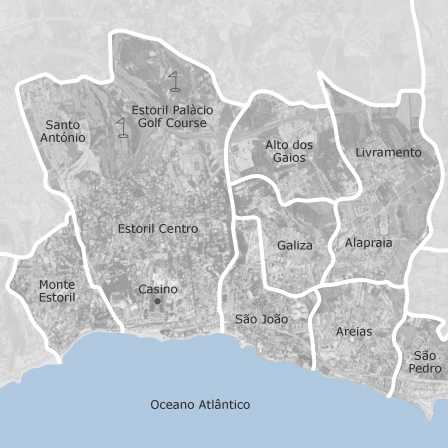 Map of Estoril, Cascais e Estoril: homes for sale — idealista