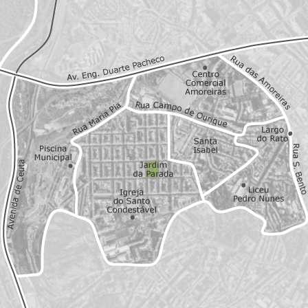 Map of Campo de Ourique, Lisbon: homes for sale — idealista