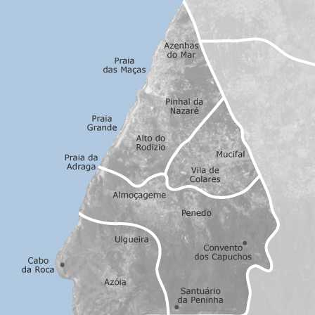 Mapa de Colares, Lisboa: casas à venda — idealista