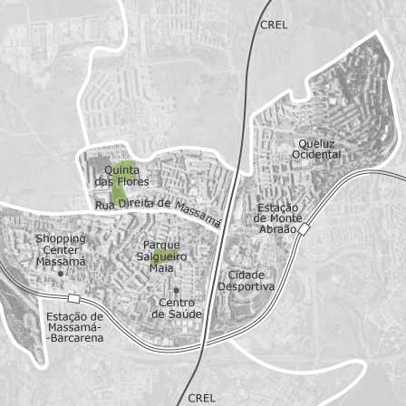 Mapa de Massamá e Monte Abraão, Lisboa: casas à venda — idealista