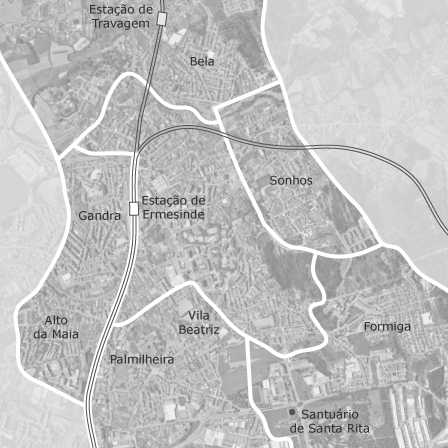 Mapa de Ermesinde, Porto: terrenos à venda — idealista